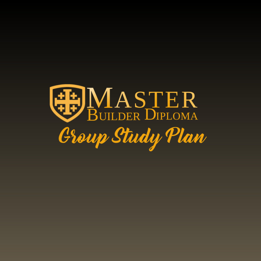 Master Builder Diploma Group Study Plan - George Kouri Institute